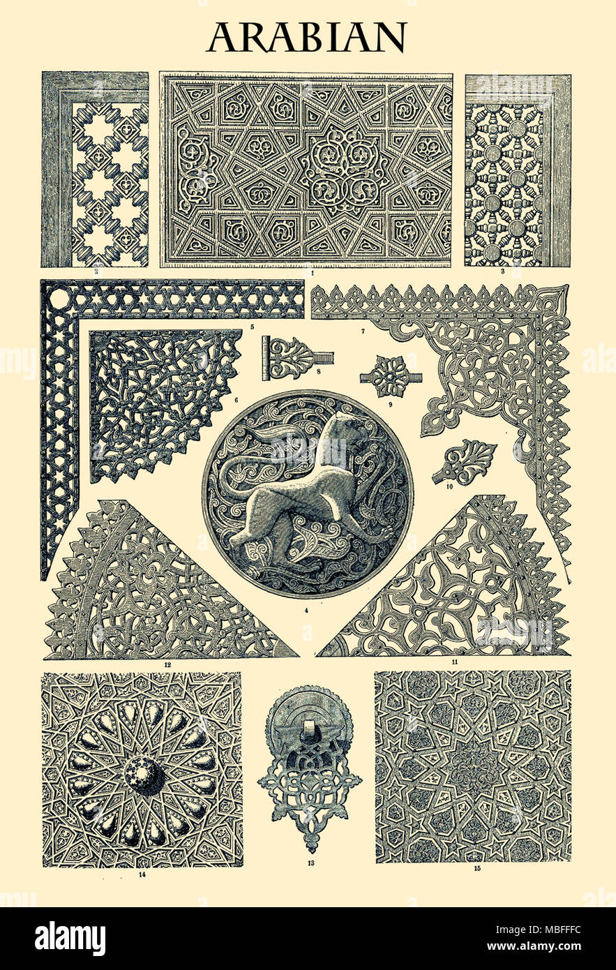 Arabian ornaments hi-res stock photography and images - Alamy