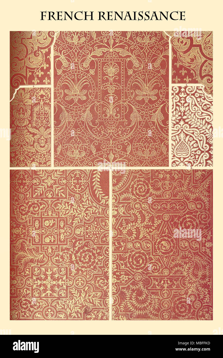 Renaissance embroidery hi-res stock photography and images - Alamy