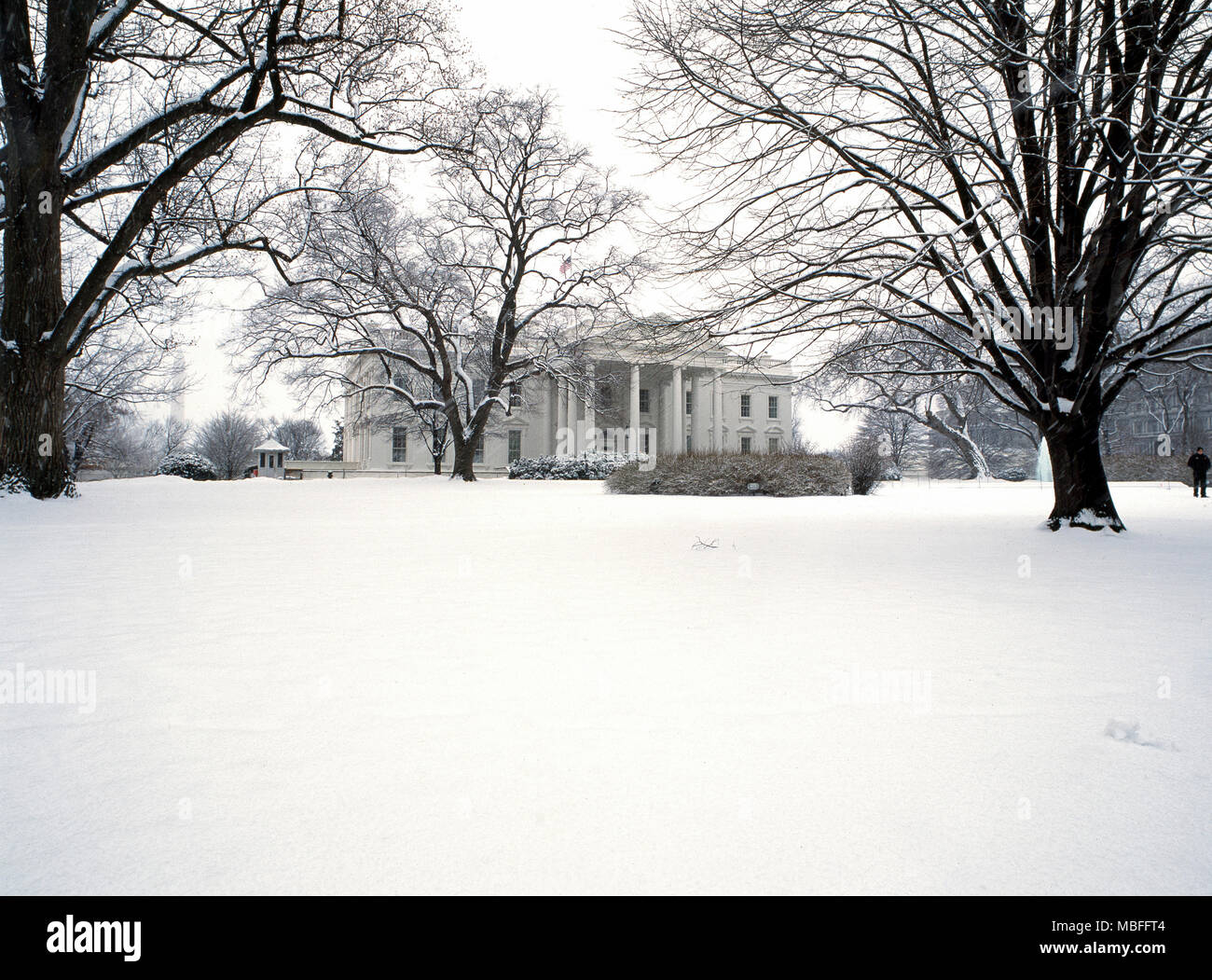 White House Presidential Mansion Stock Photo - Alamy