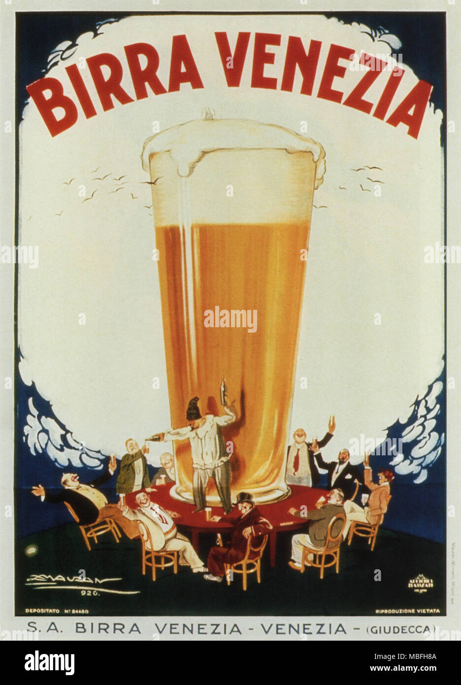 Venezia beer hi-res stock photography and images - Alamy