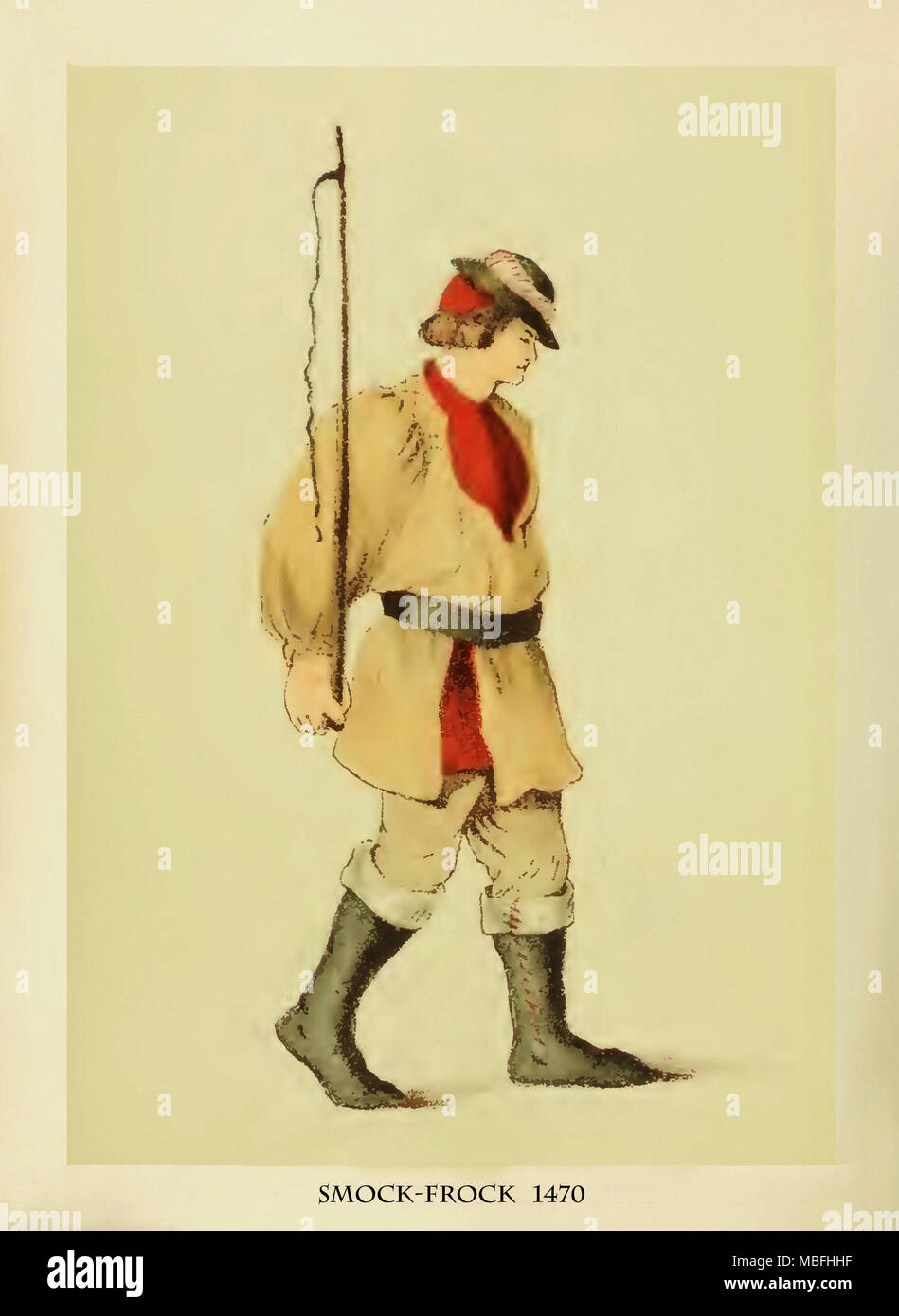 Smock frock hi-res stock photography and images - Alamy