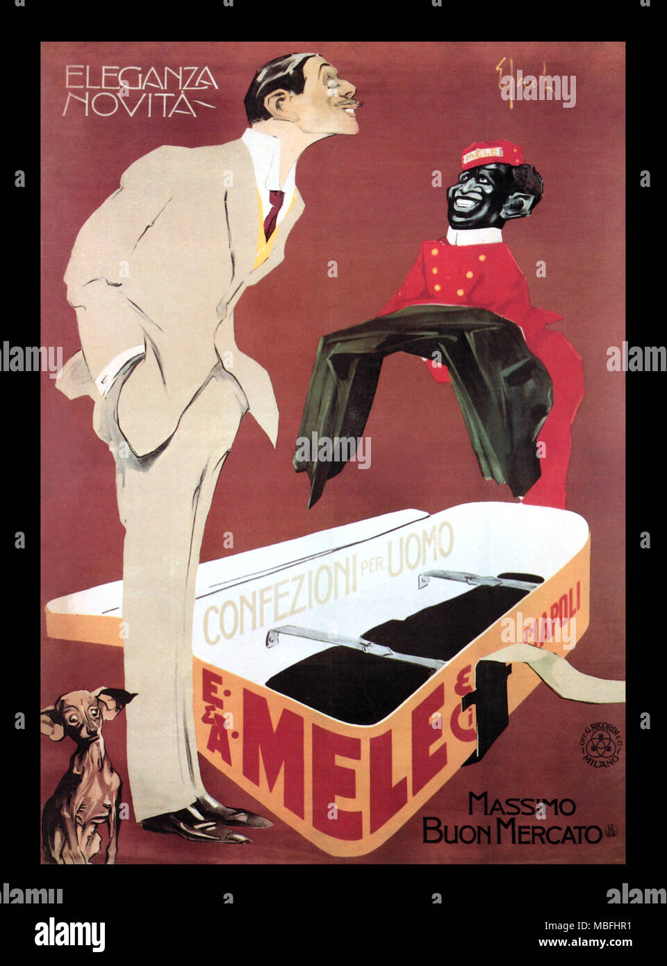 African Valet offers a suit to an African Gentleman Stock Photo - Alamy