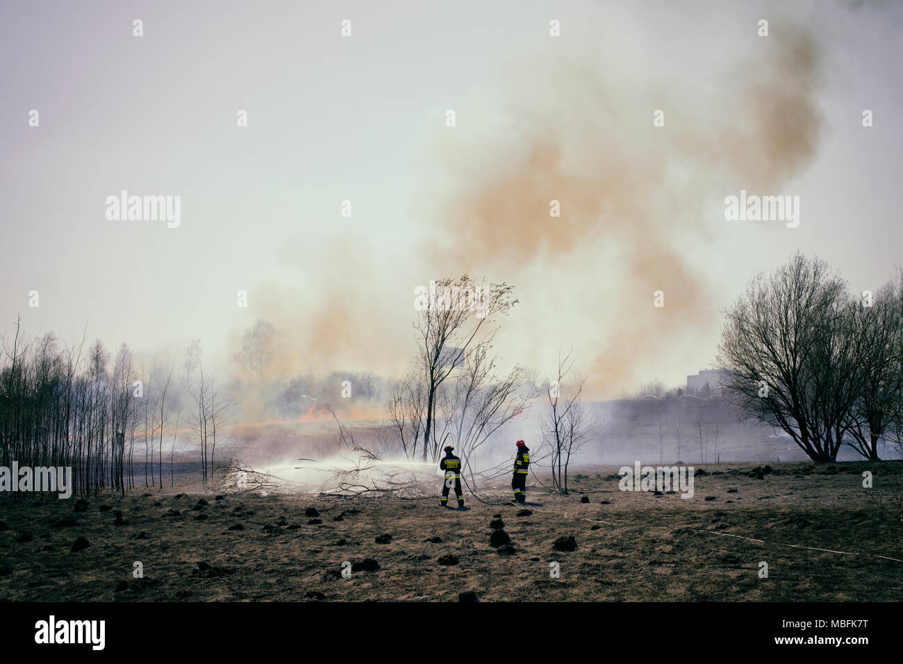 Fire meadow hi-res stock photography and images - Alamy