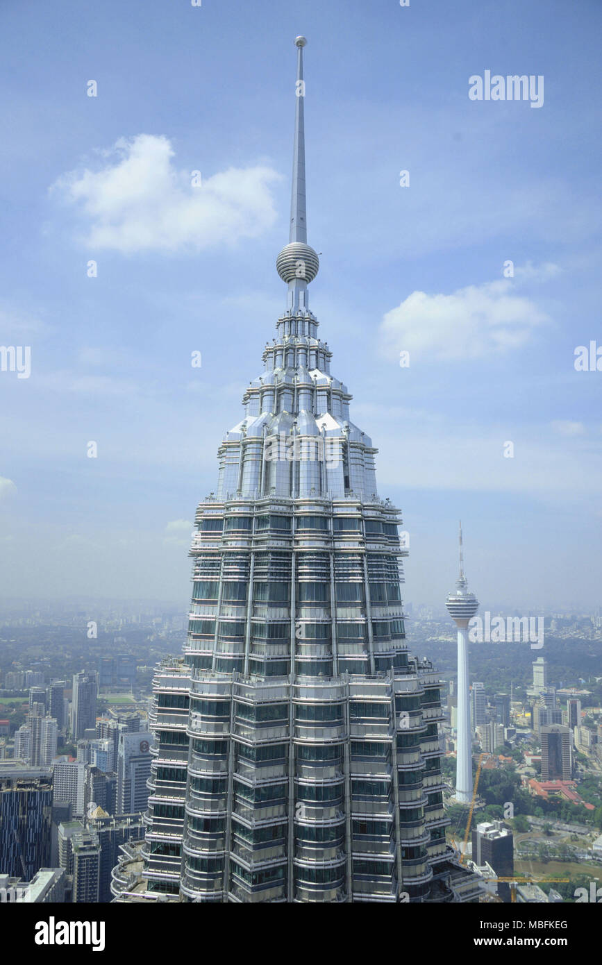 General view of the city of Kuala Lumpur, capital of Malaysia. The ...