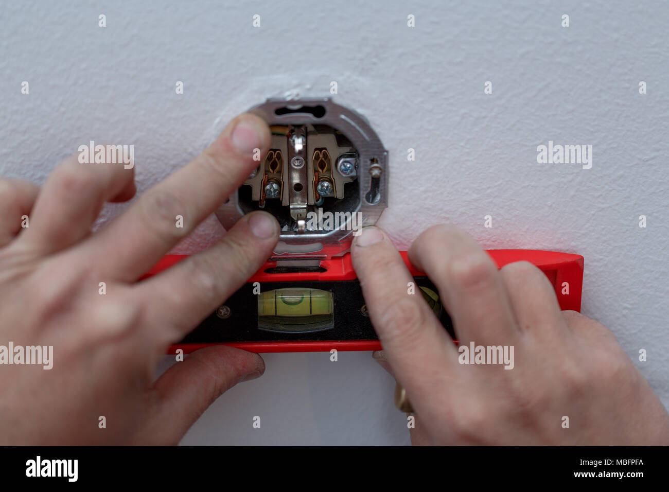 Electric wiring painting hi-res stock photography and images - Alamy