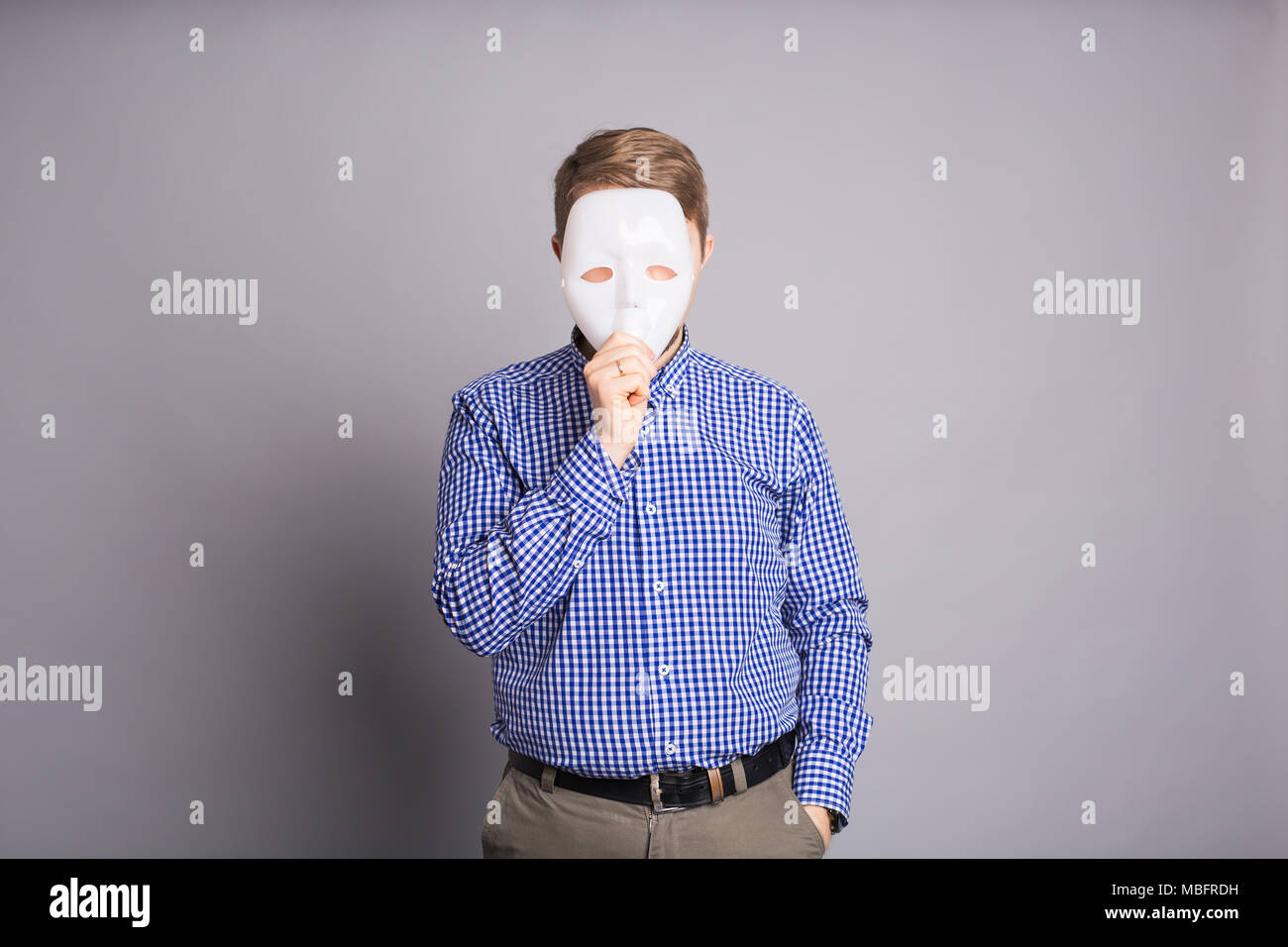 Behind the mask movie hi-res stock photography and images - Alamy