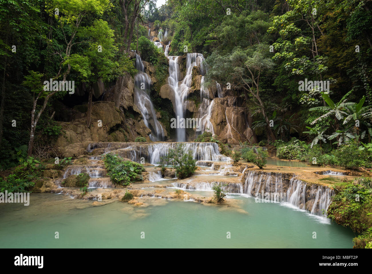 Tropical waterfall hi-res stock photography and images - Alamy