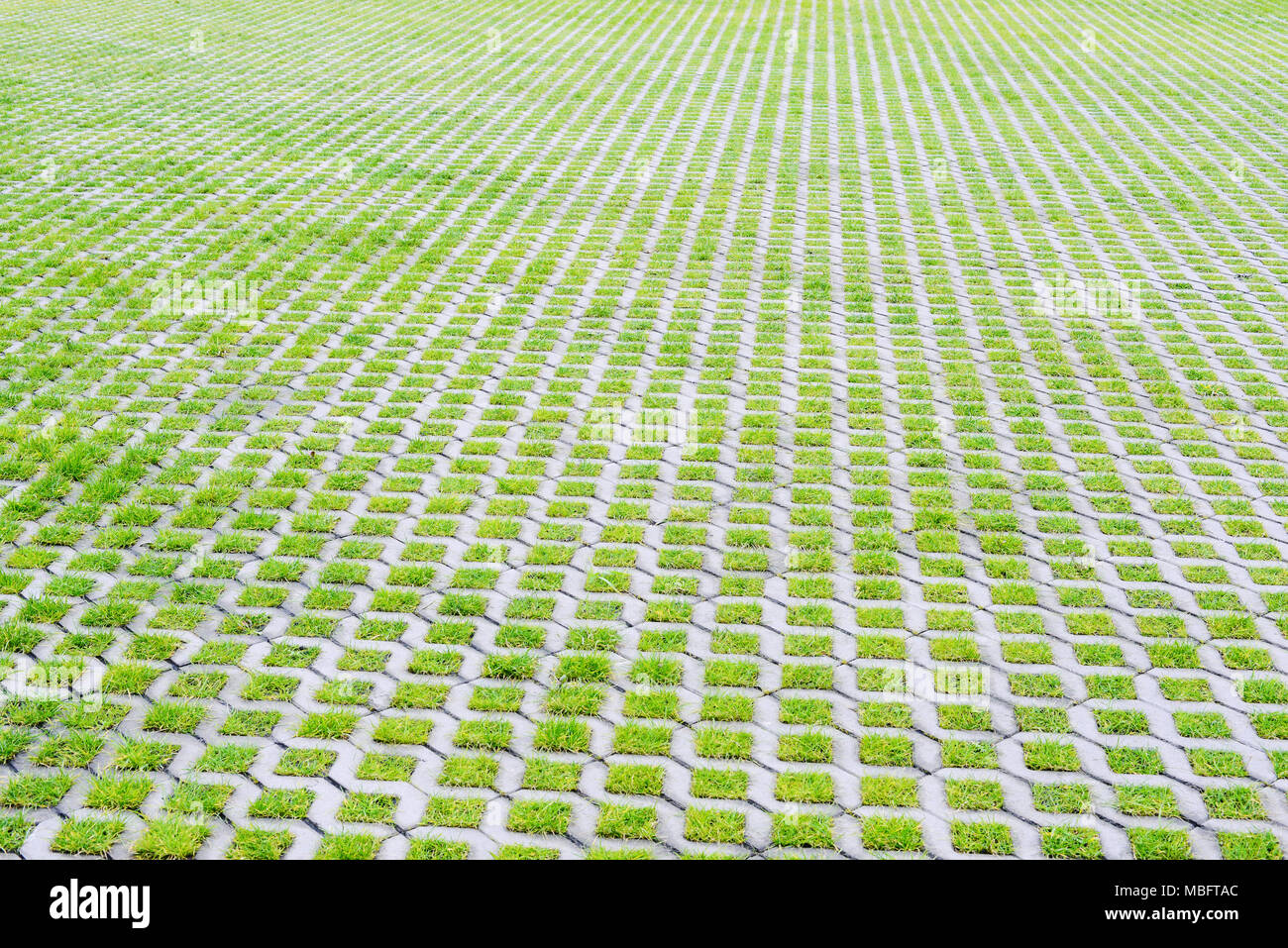 Grass Covered Parking Garages
