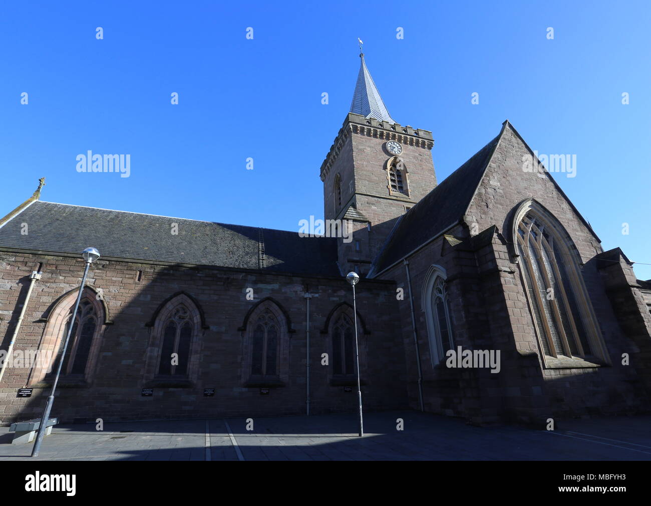 Exterior of St John's Kirk Perth Scotland April 2018 Stock Photo - Alamy