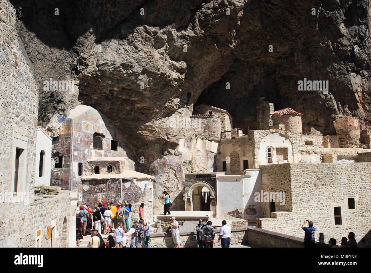 Greek Orthodox Sumela Monastery near Trabzon Turkey Stock Photo - Alamy