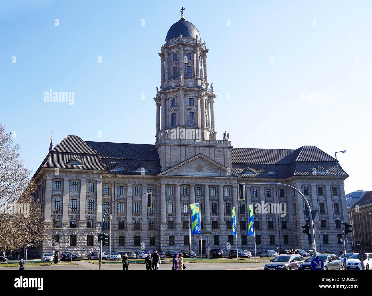 The Altes Stadthaus in Berlin, formerly an administrative building, but ...