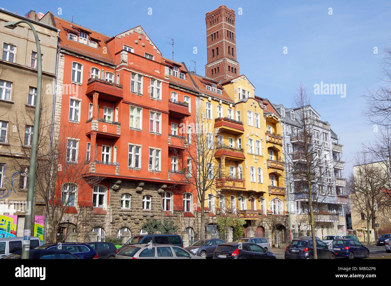 East German Berlin Apartment Block Stock Photos & East German Berlin ...