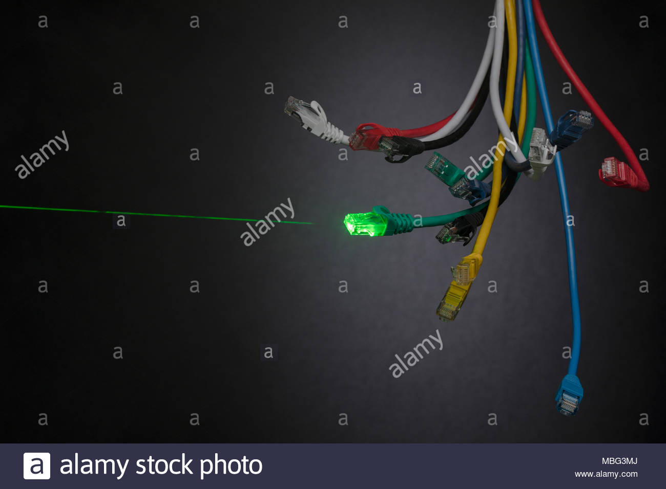 Dangling cables hi-res stock photography and images - Alamy