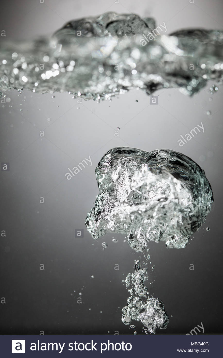Water bubble rising to the surface Stock Photo - Alamy