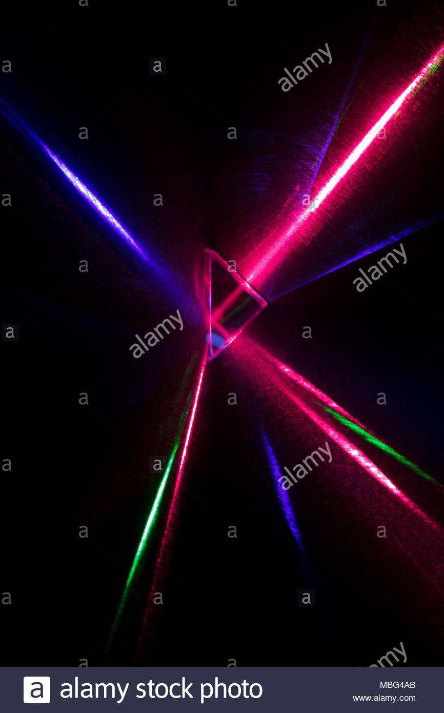 Light refraction triangle hi-res stock photography and images - Alamy