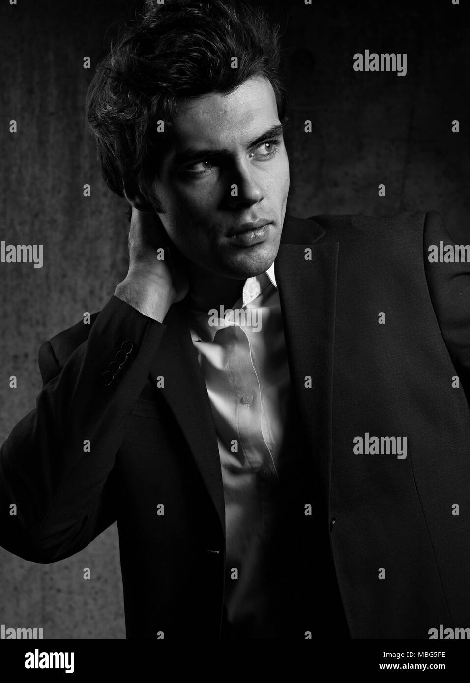 Business ambition leader man Black and White Stock Photos & Images - Alamy