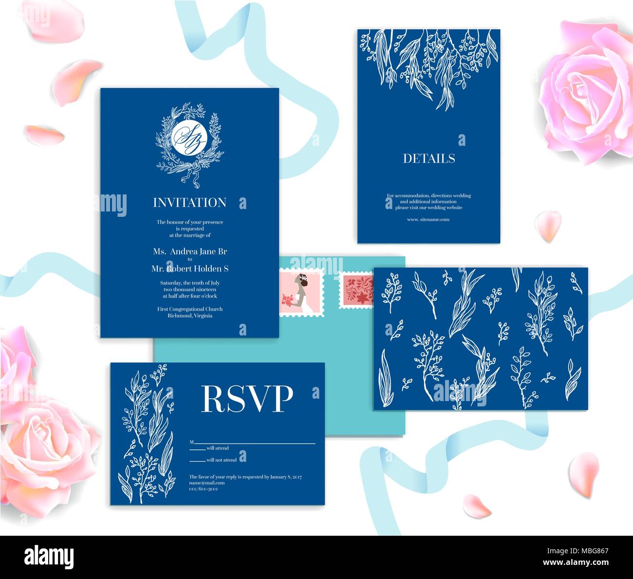 Poster wedding Cut Out Stock Images & Pictures - Alamy