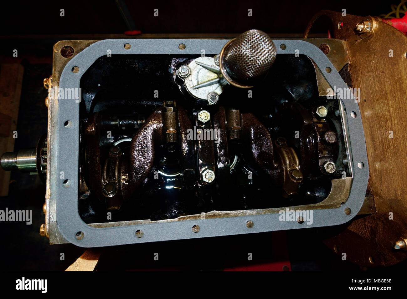 TRIUMPH SPITFIRE ENGINE MK IV, 1296CC, BIG END BEARINGS AND OIL PUMP ...