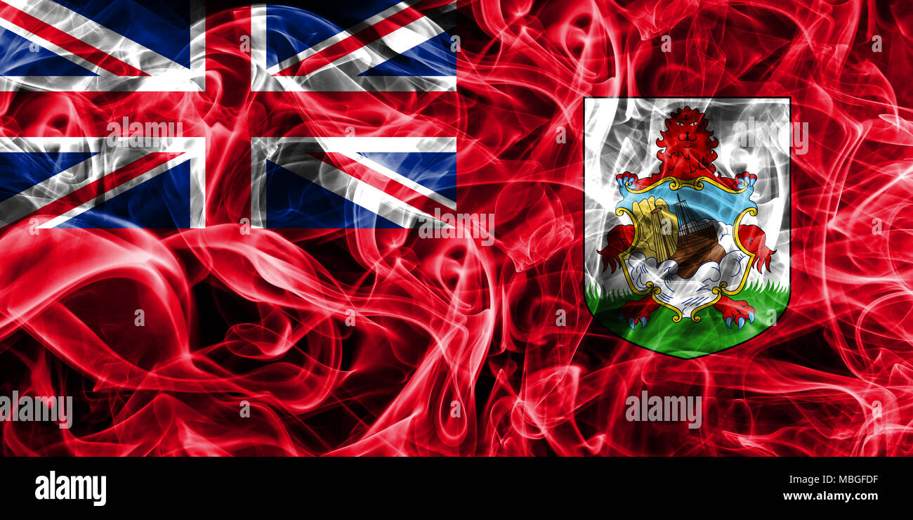 Bermuda smoke flag, British Overseas Territories, Britain dependent ...