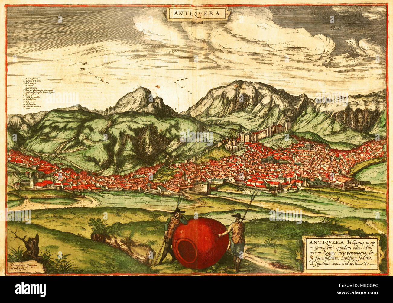 Antequera spain map hi-res stock photography and images - Alamy