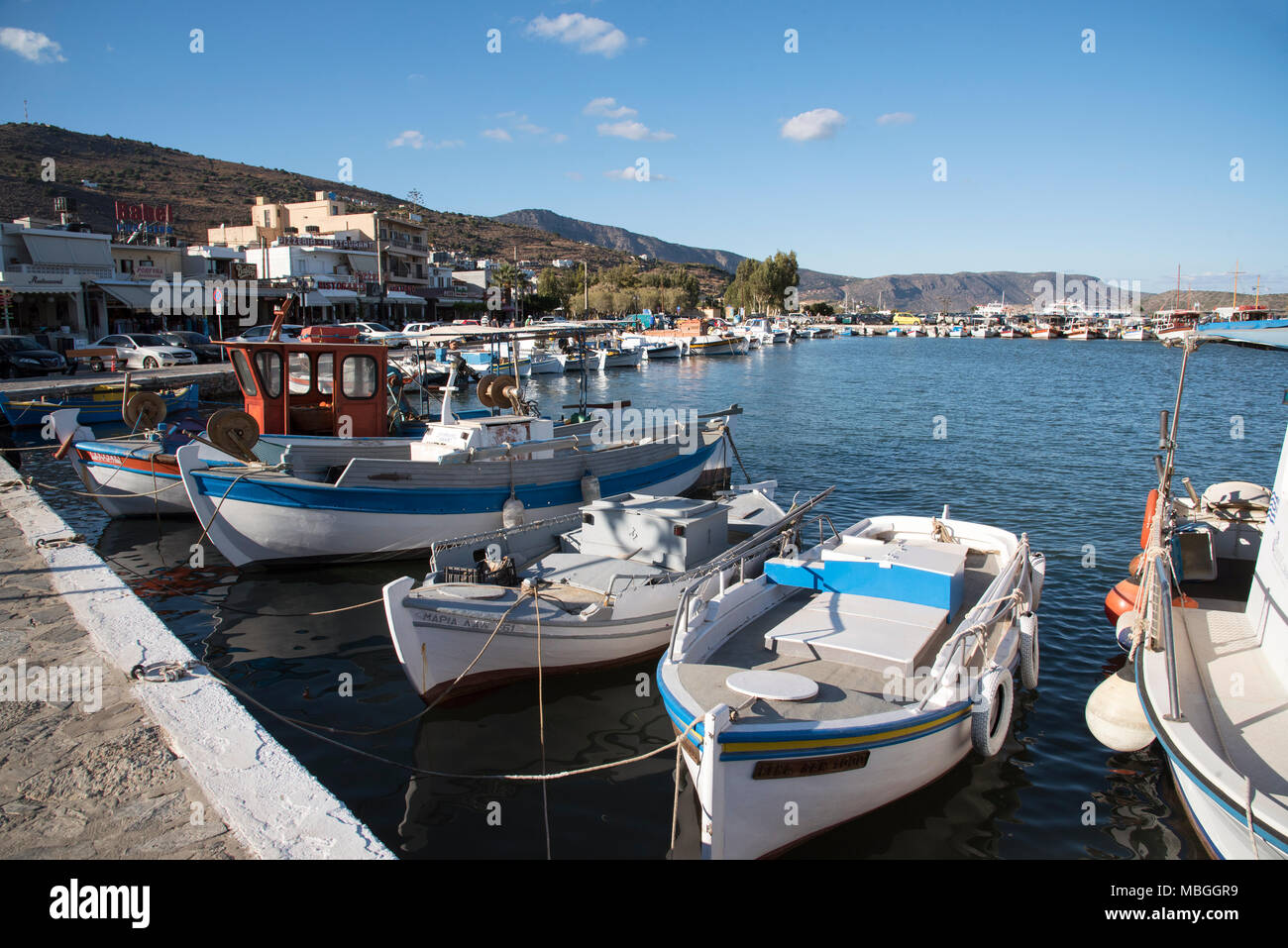 Small greek resort hi-res stock photography and images - Alamy