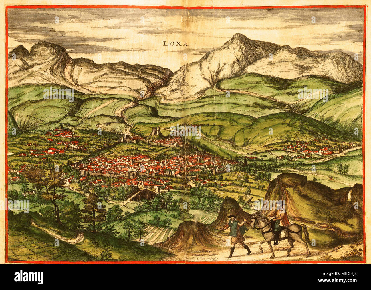 Map of loja spain hi-res stock photography and images - Alamy