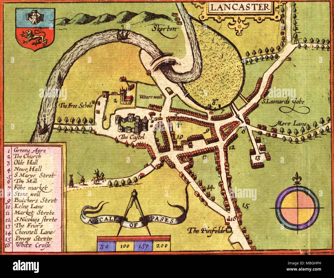 Medieval map england hi-res stock photography and images - Alamy