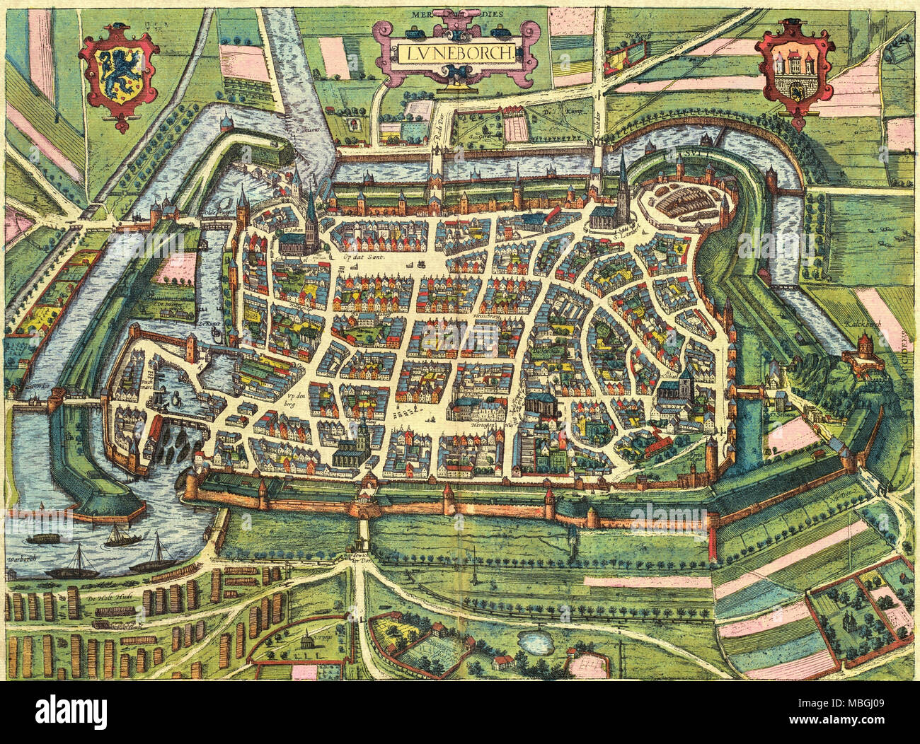 Edinburgh map hi-res stock photography and images - Alamy