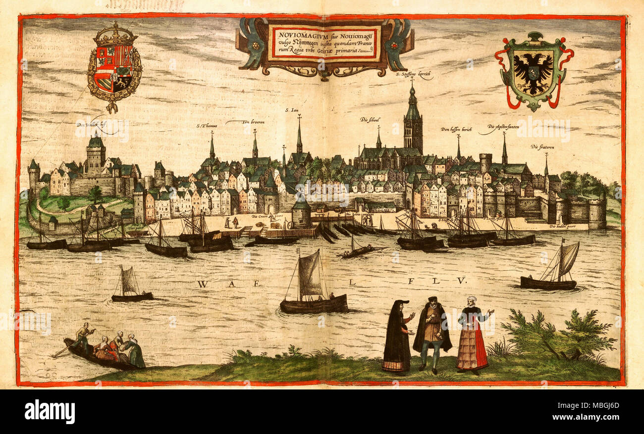 Map of nijmegen hi-res stock photography and images - Alamy