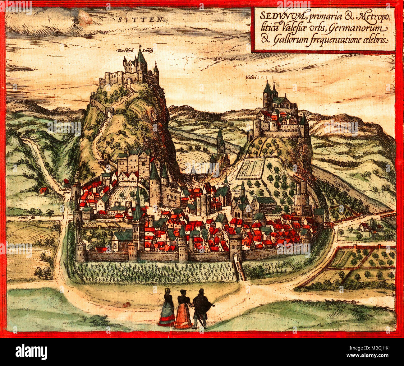 Sion map hi-res stock photography and images - Alamy