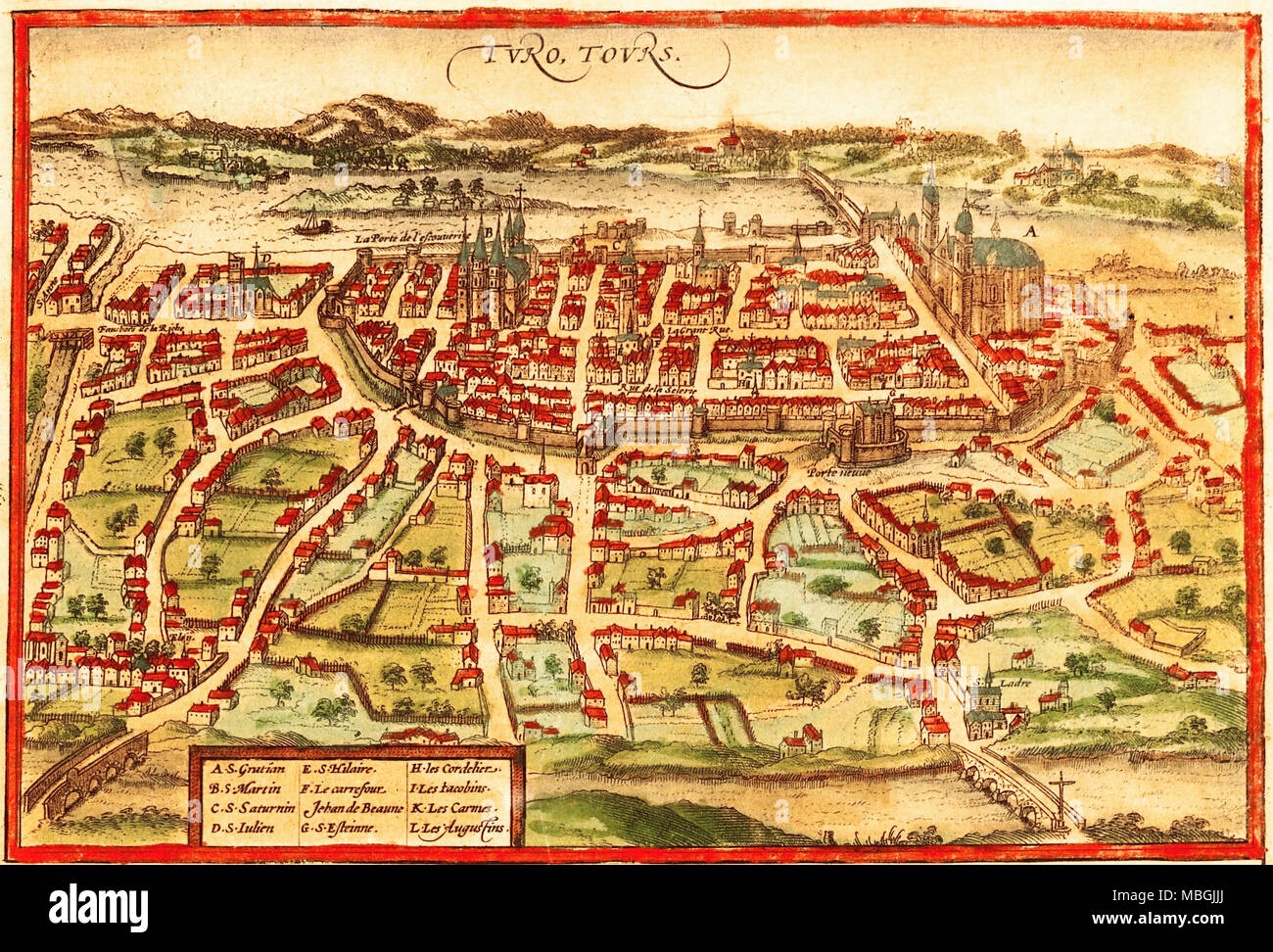 Map of france medieval hi-res stock photography and images - Alamy