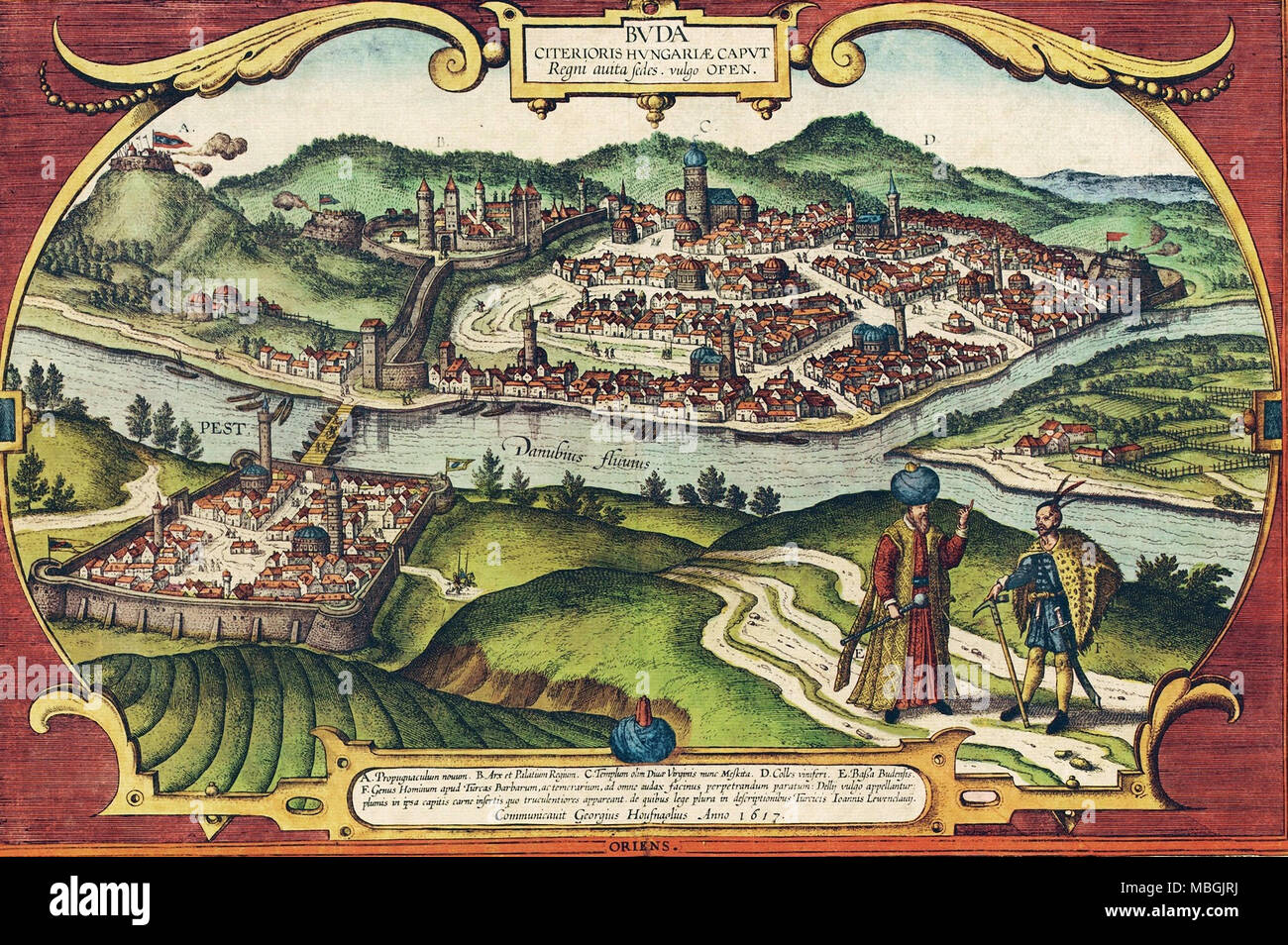 Map of buda hi-res stock photography and images - Alamy