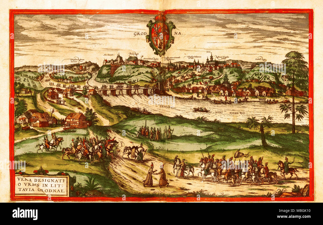 Grodno city map hi-res stock photography and images - Alamy