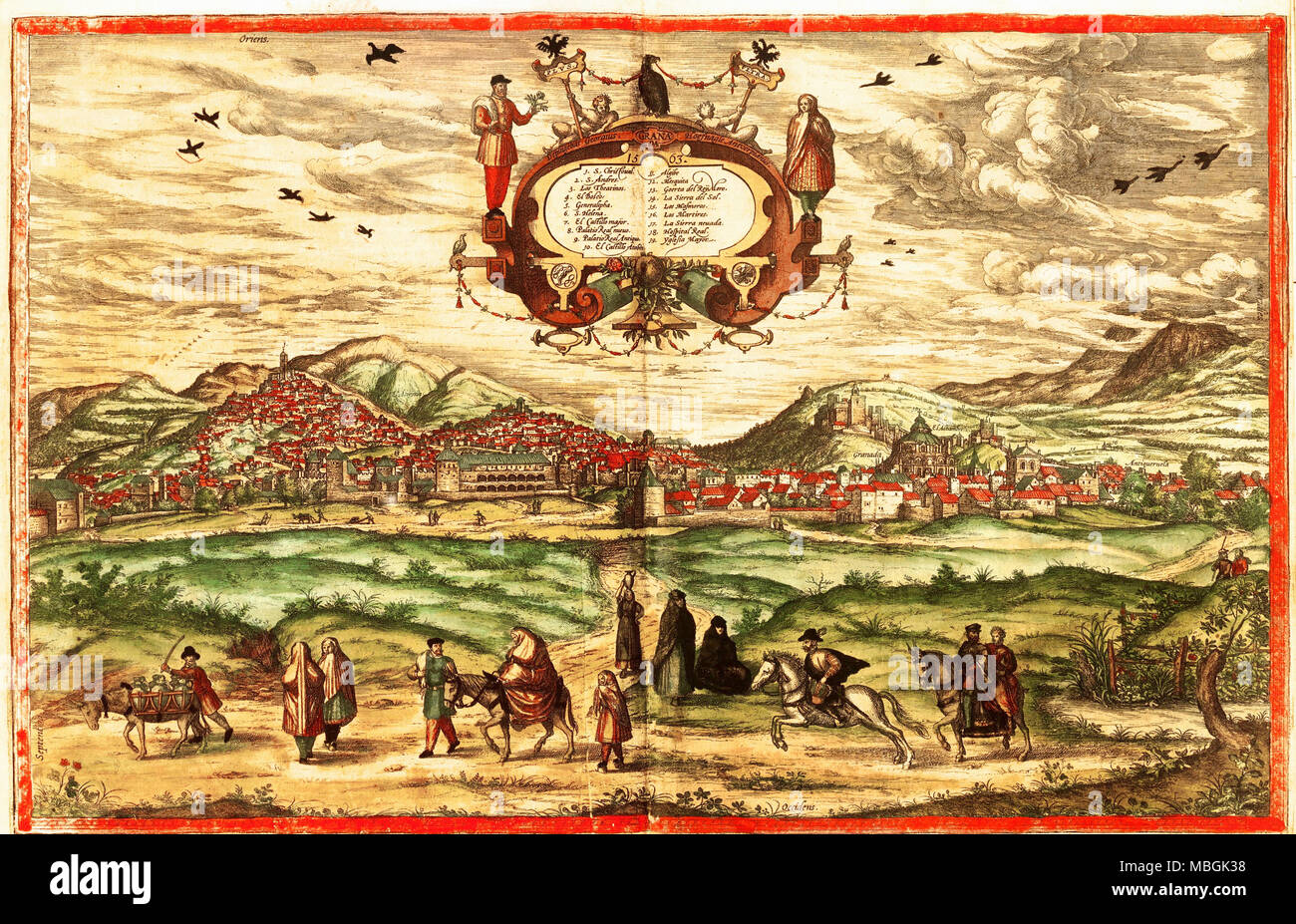 Map of medieval spain hi-res stock photography and images - Alamy