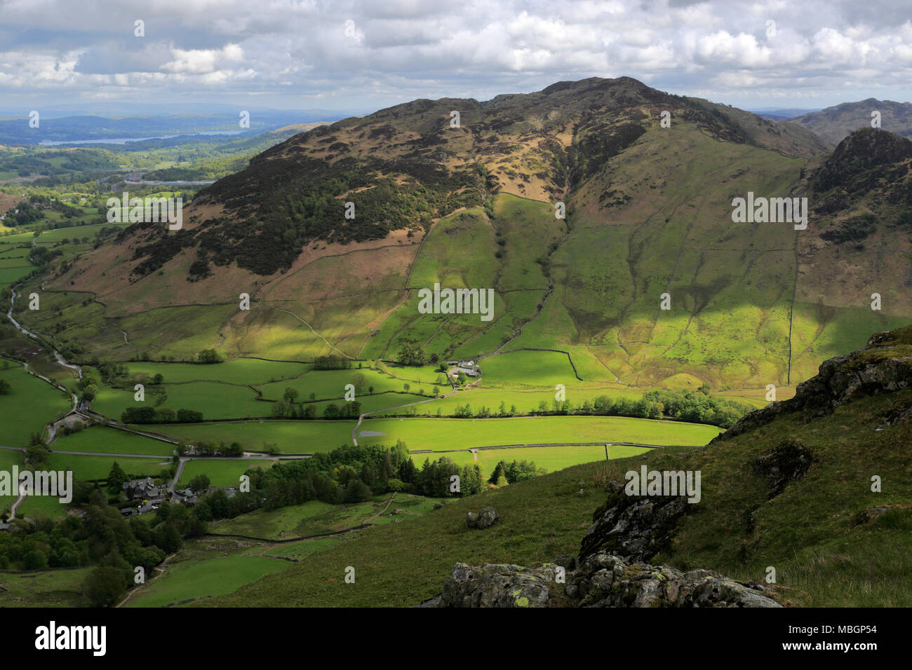 Langdale lingmoor fell hi-res stock photography and images - Alamy