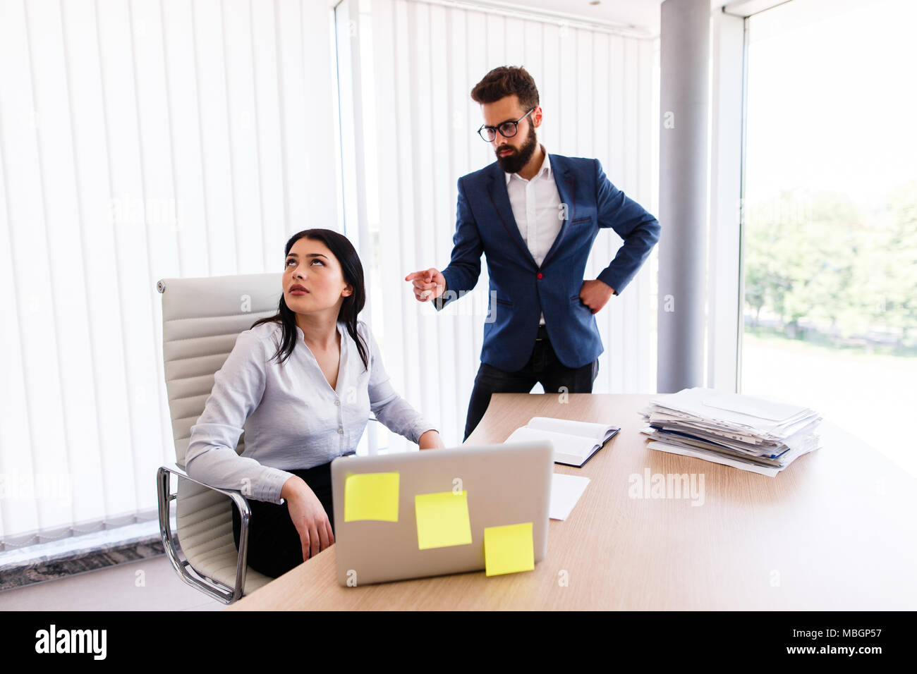 Employee complaining hi-res stock photography and images - Alamy
