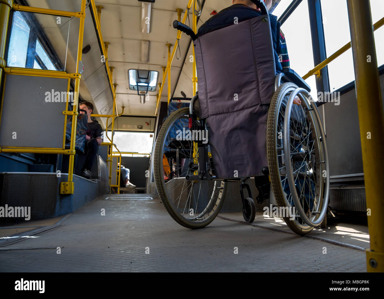 Disabilities bus hi-res stock photography and images - Alamy