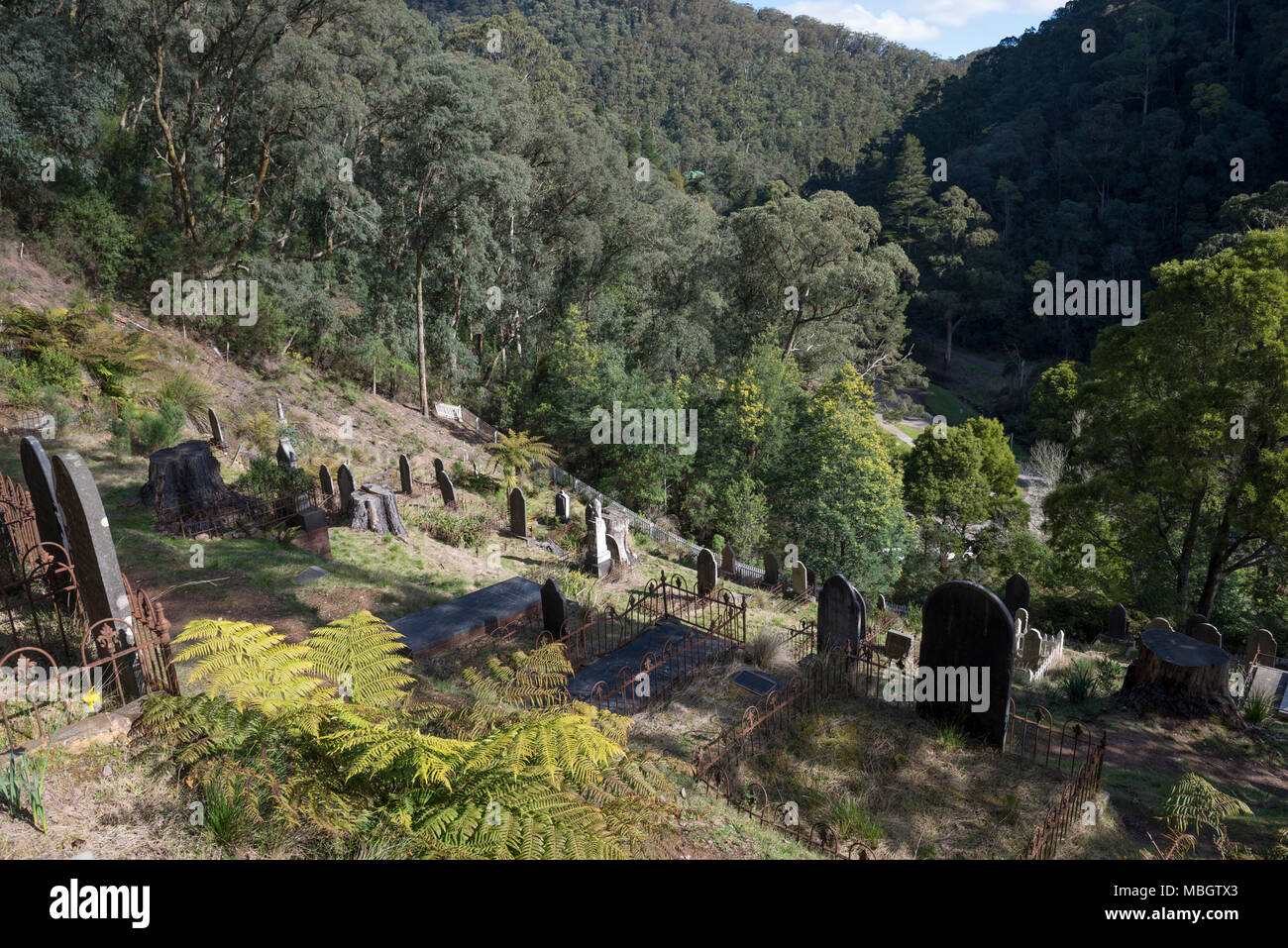 Walhalla cemetery australia hi-res stock photography and images - Alamy