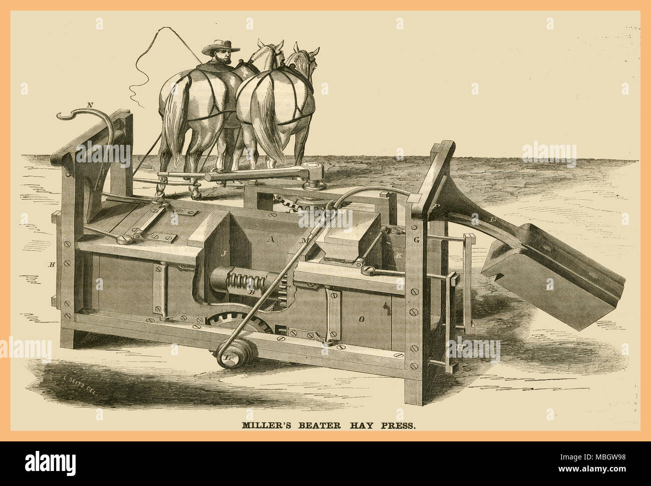 Hay press hi-res stock photography and images - Alamy