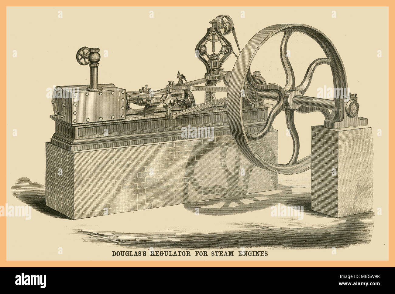 Douglas's Regulator for Steam Engines Stock Photo - Alamy