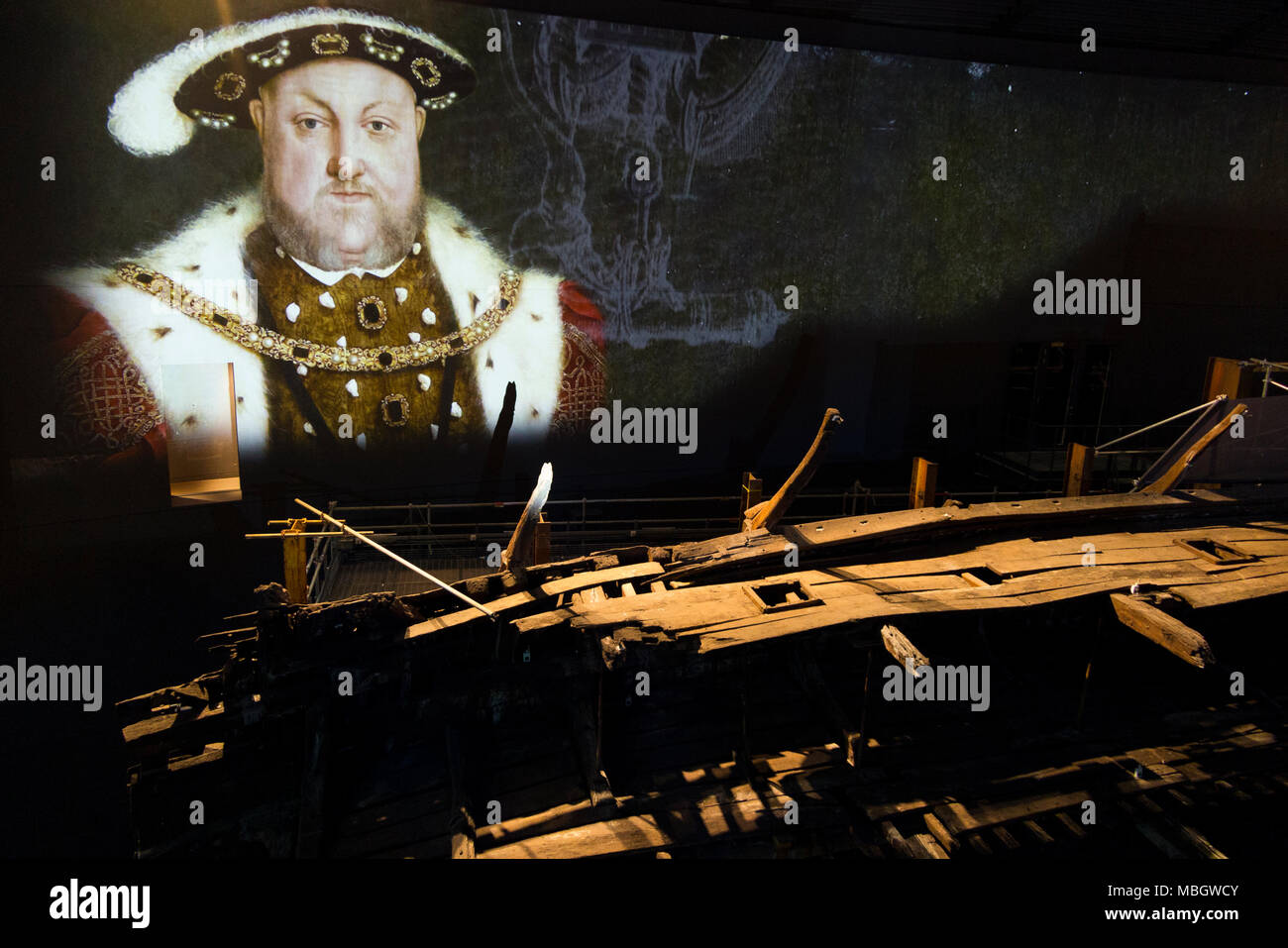 The Mary Rose Museum: Remains of warship of the English Tudor King ...