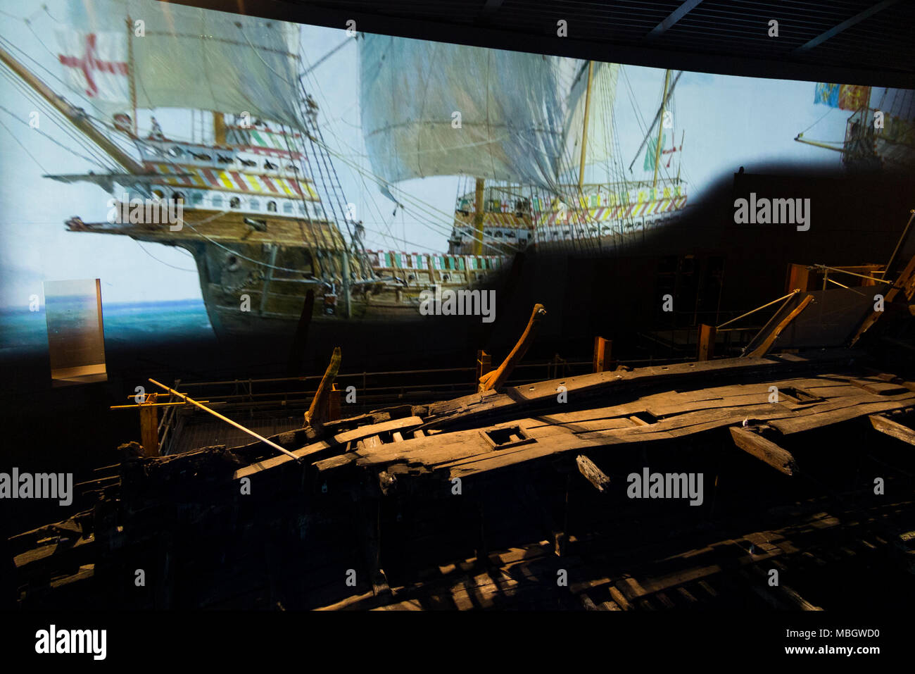 The Mary Rose Museum: Remains of warship of the English Tudor King ...