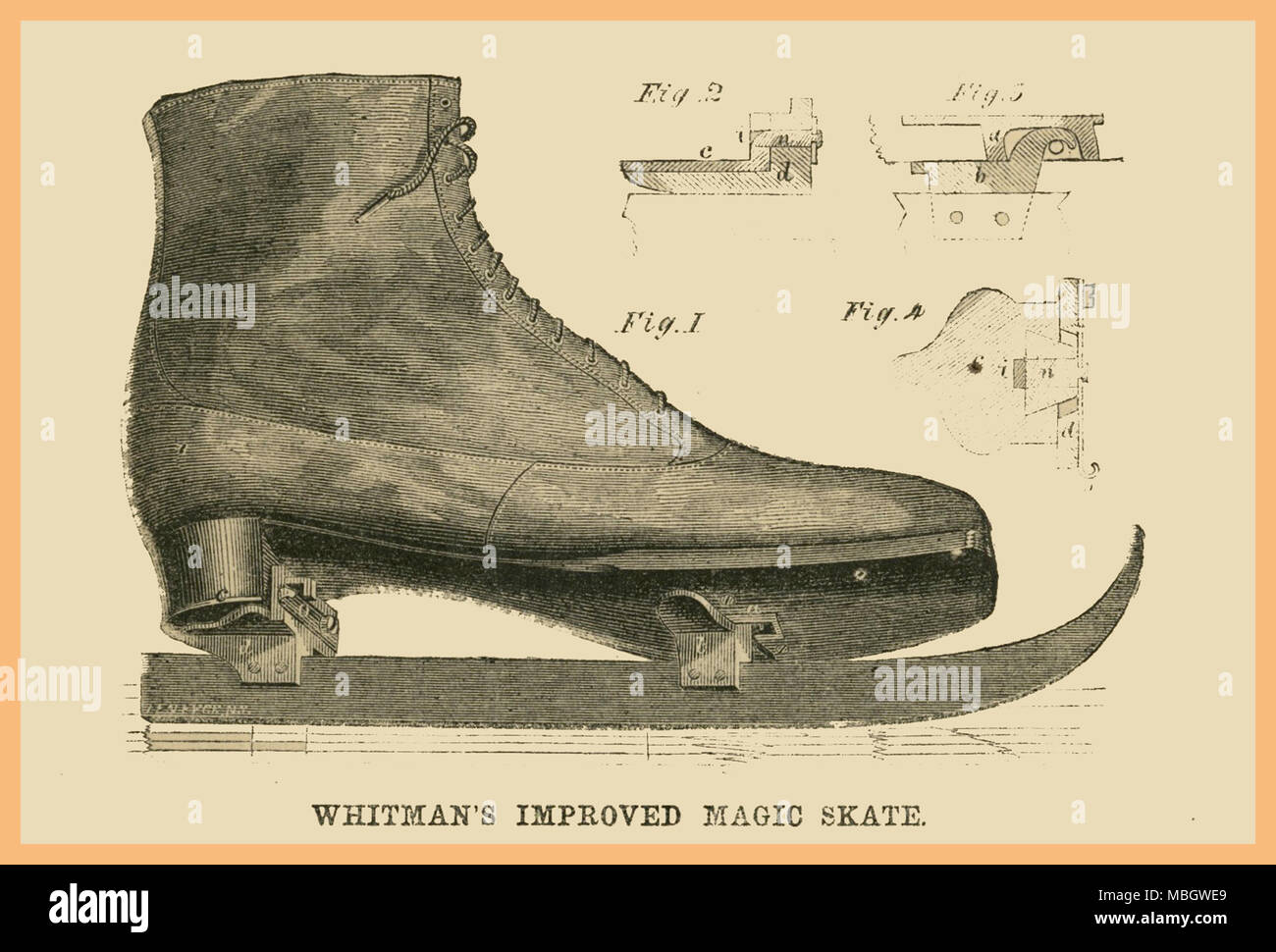 Whitmans improved magic skate hi-res stock photography and images - Alamy