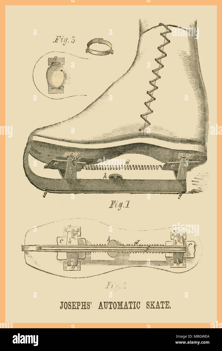 Joseph's Automatic Skate Stock Photo - Alamy