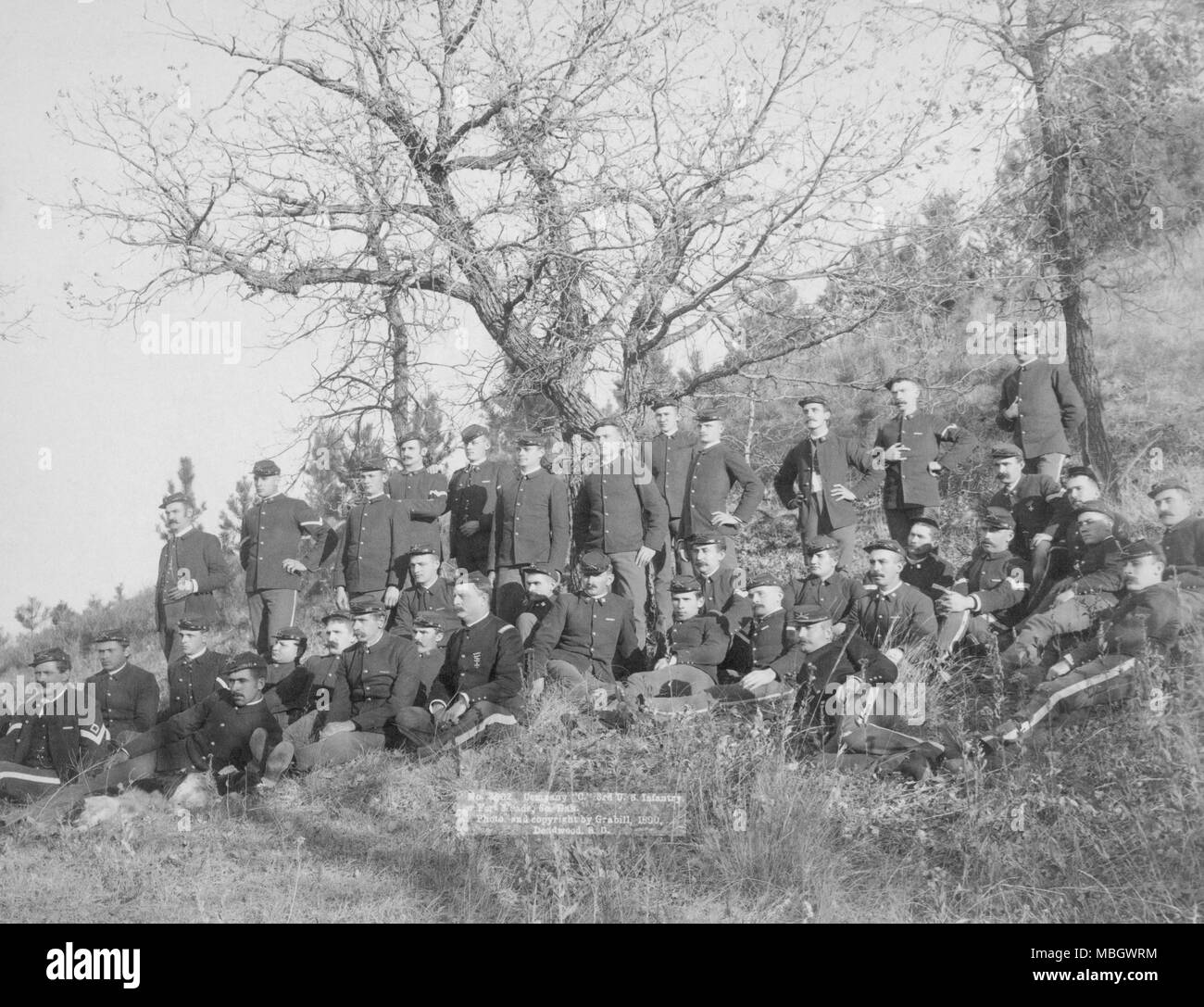 Bluecoat Infantry on the March Stock Photo - Alamy