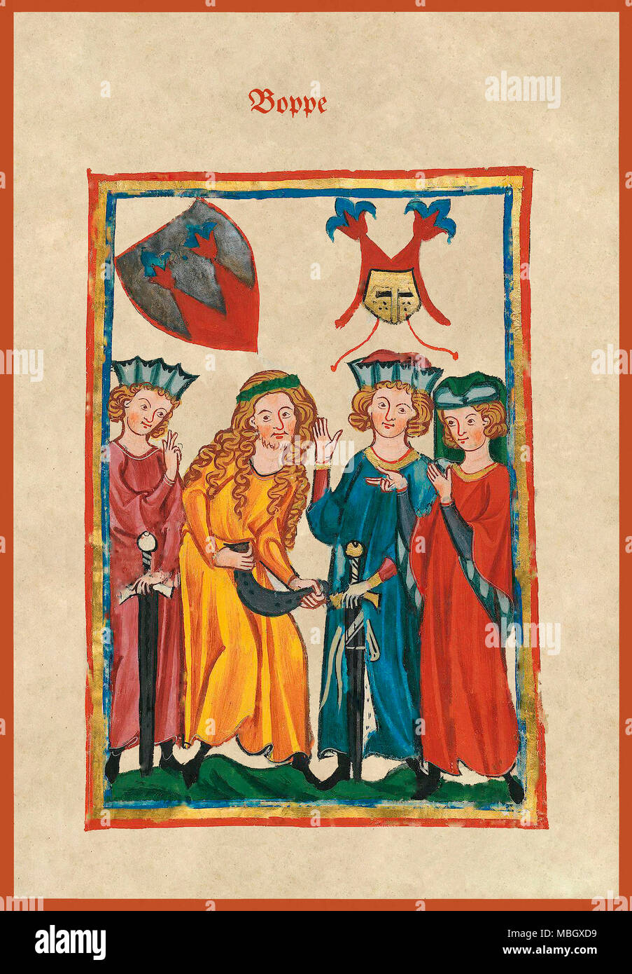 Medieval nobles hi-res stock photography and images - Alamy