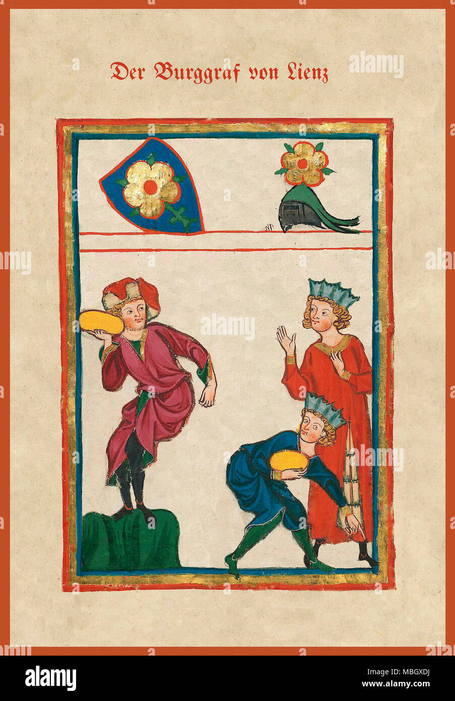 Der Burggraf von Lienz Stock Photo - Alamy