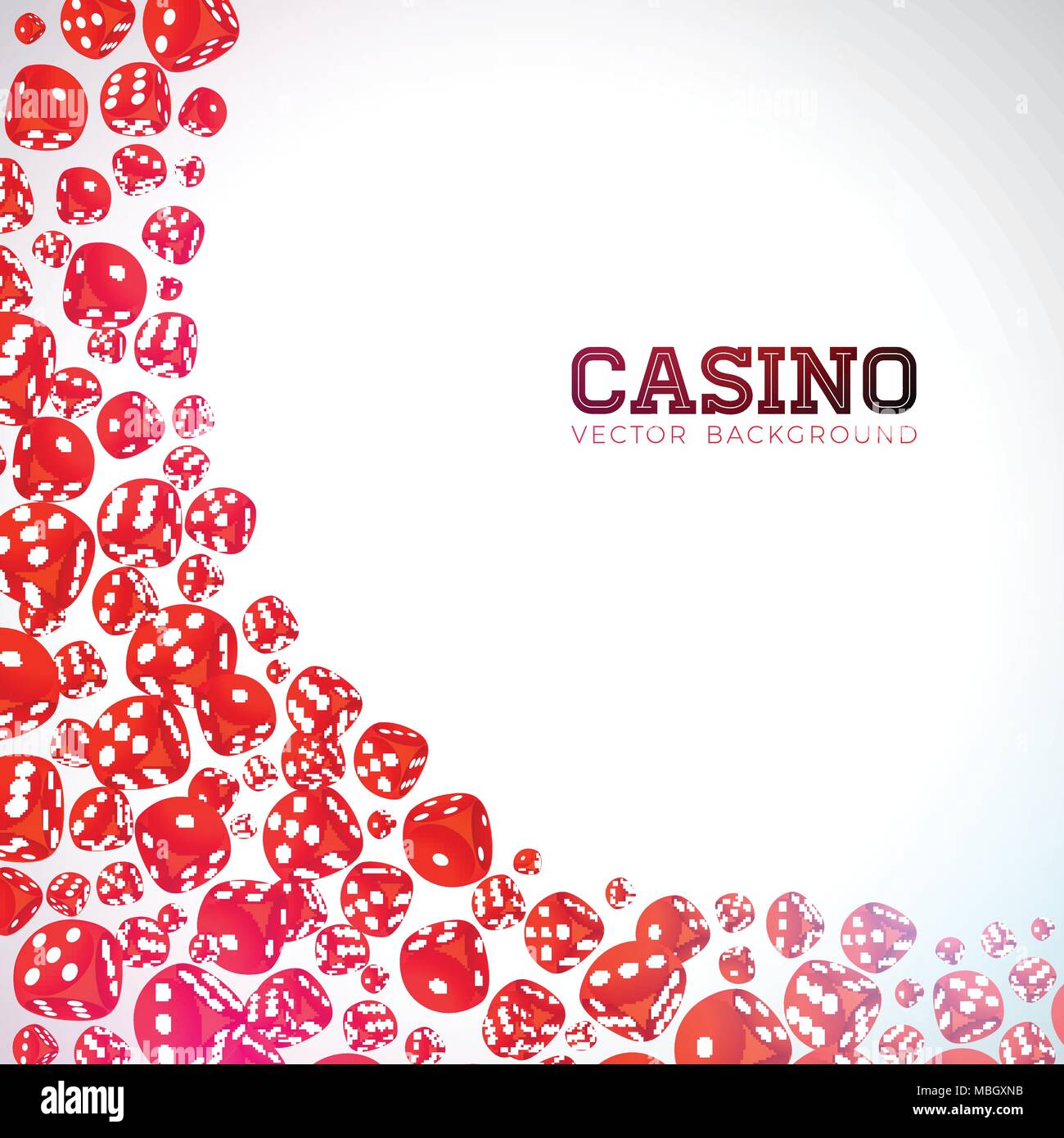 Dice background Stock Vector Images - Alamy