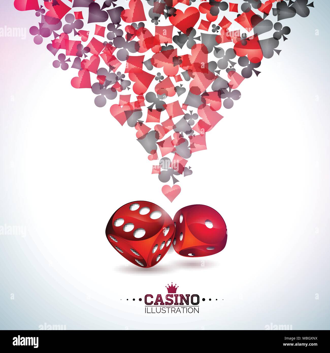 Dice background Stock Vector Images - Alamy