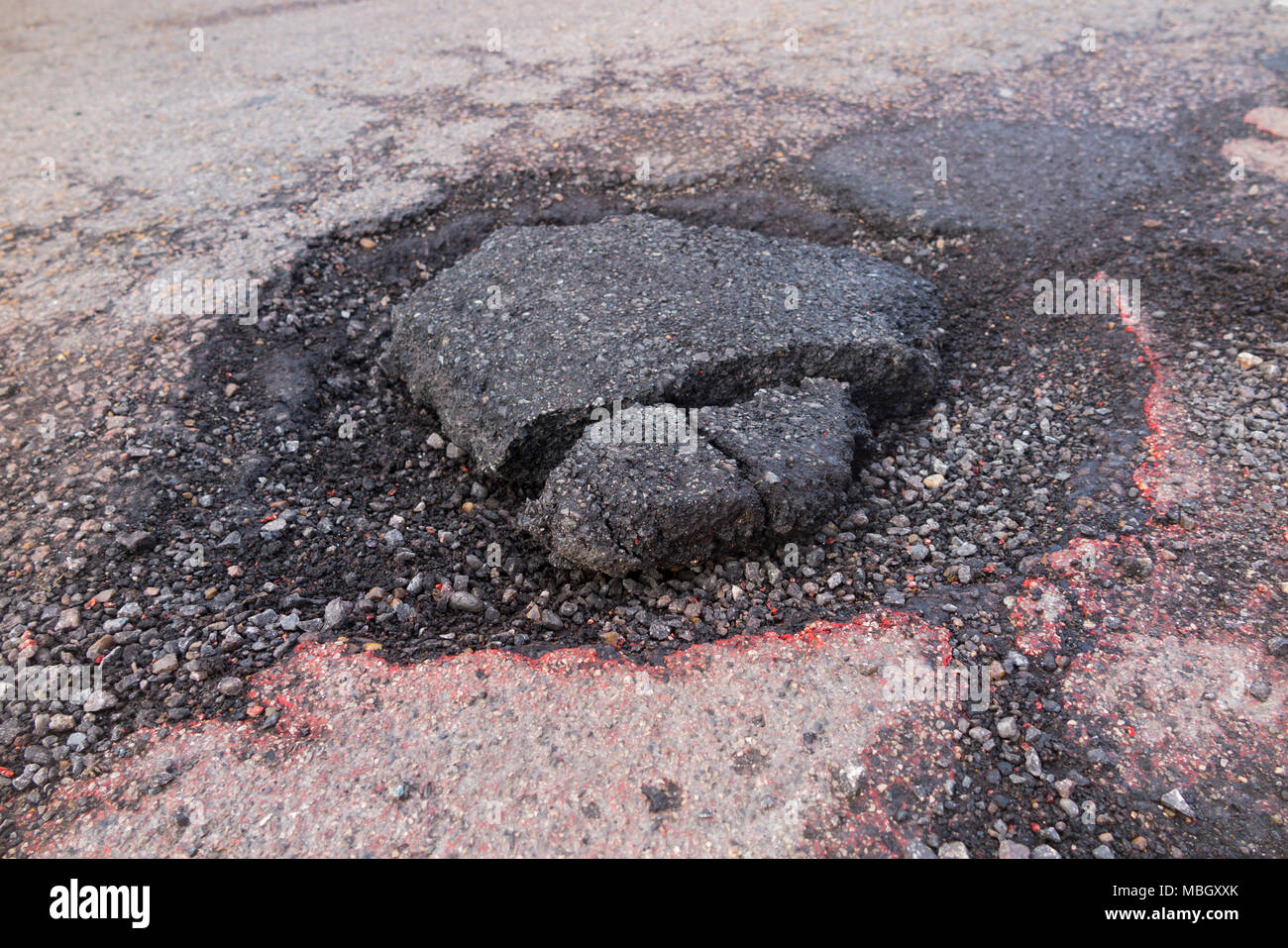 Loose road surface hi-res stock photography and images - Alamy